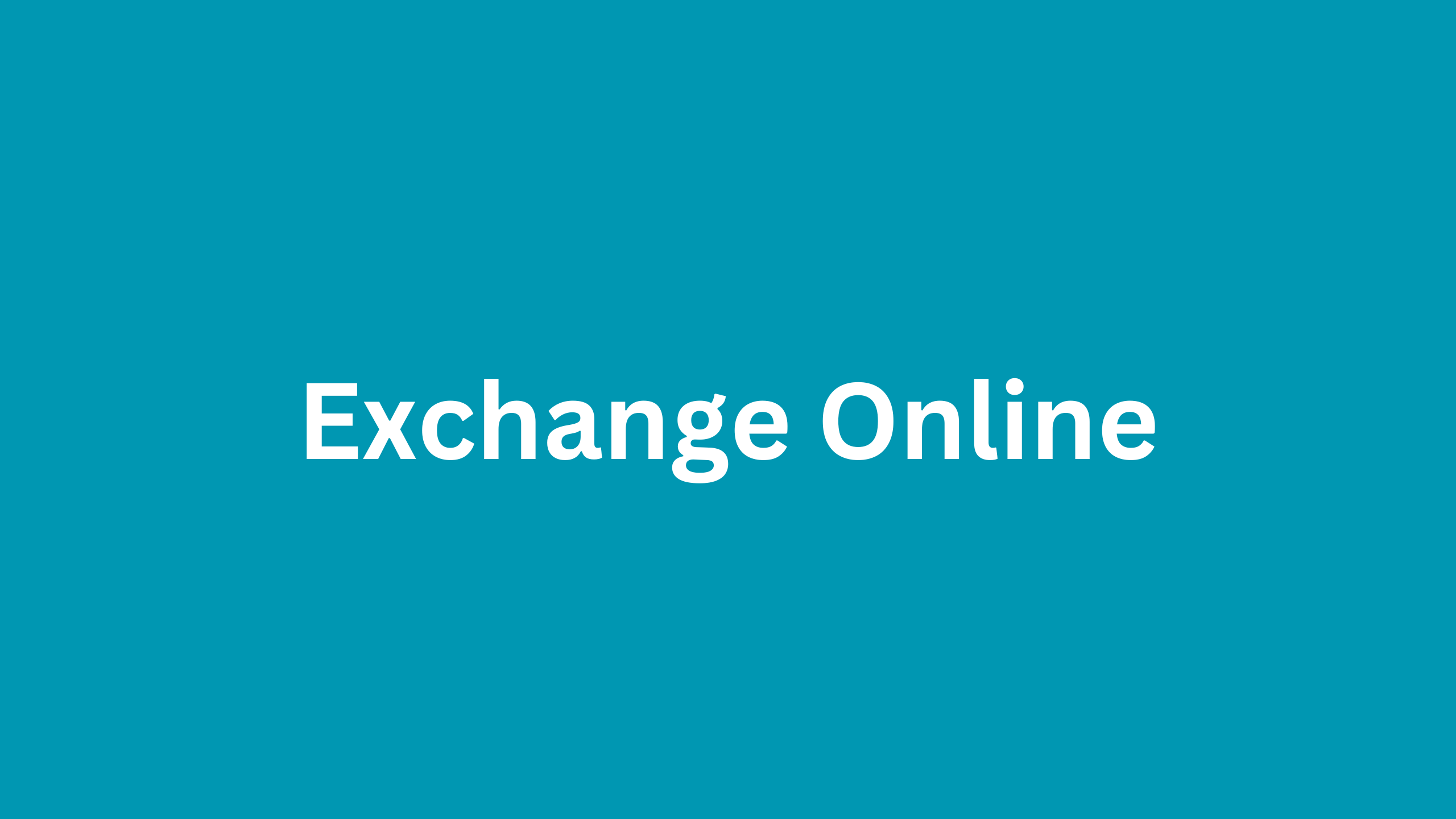 What is Exchange Online - Office365Concepts